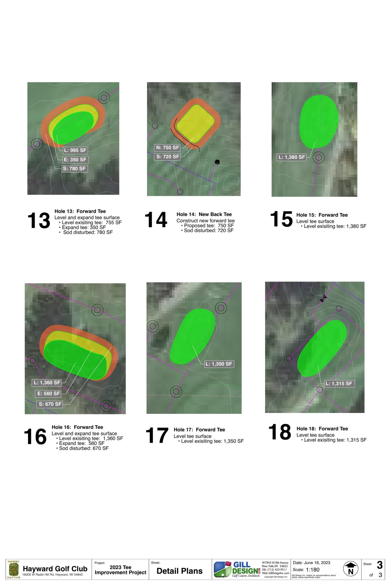Bunker/Tee Project - Hayward Golf Course