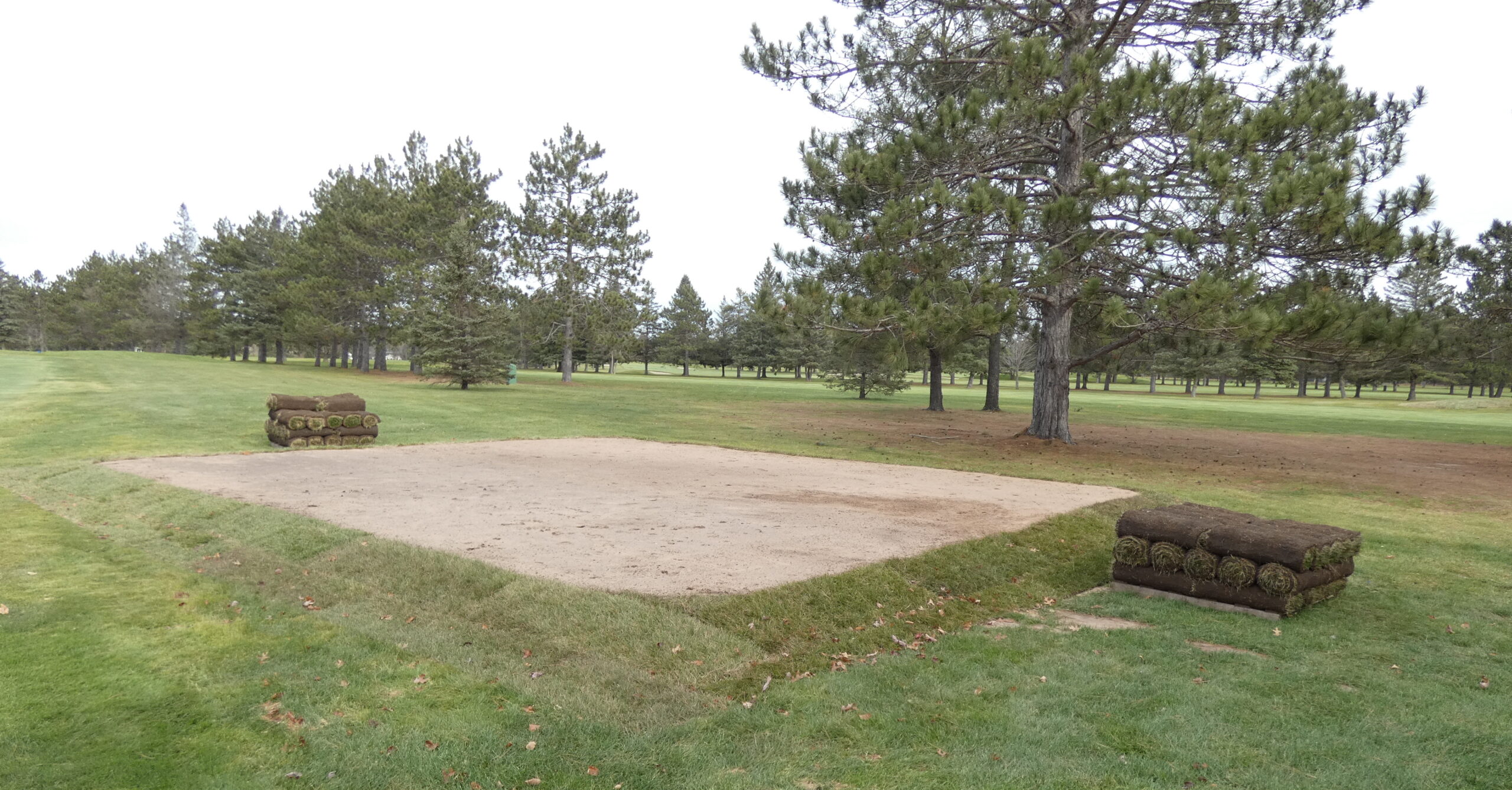 Bunker and Tee Project Complete! - Hayward Golf Course